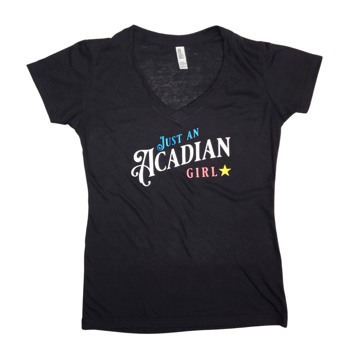 Just an Acadian Girl Tee – Maritime Swag